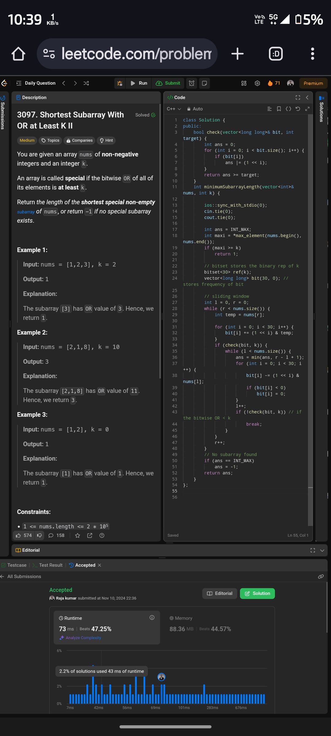 Raja Kumar on LinkedIn: #day71_dailyproblemonleetcode #leetcode # ... Raja Kumar on LinkedIn: #day71_dailyproblemonleetcode #leetcode # ...