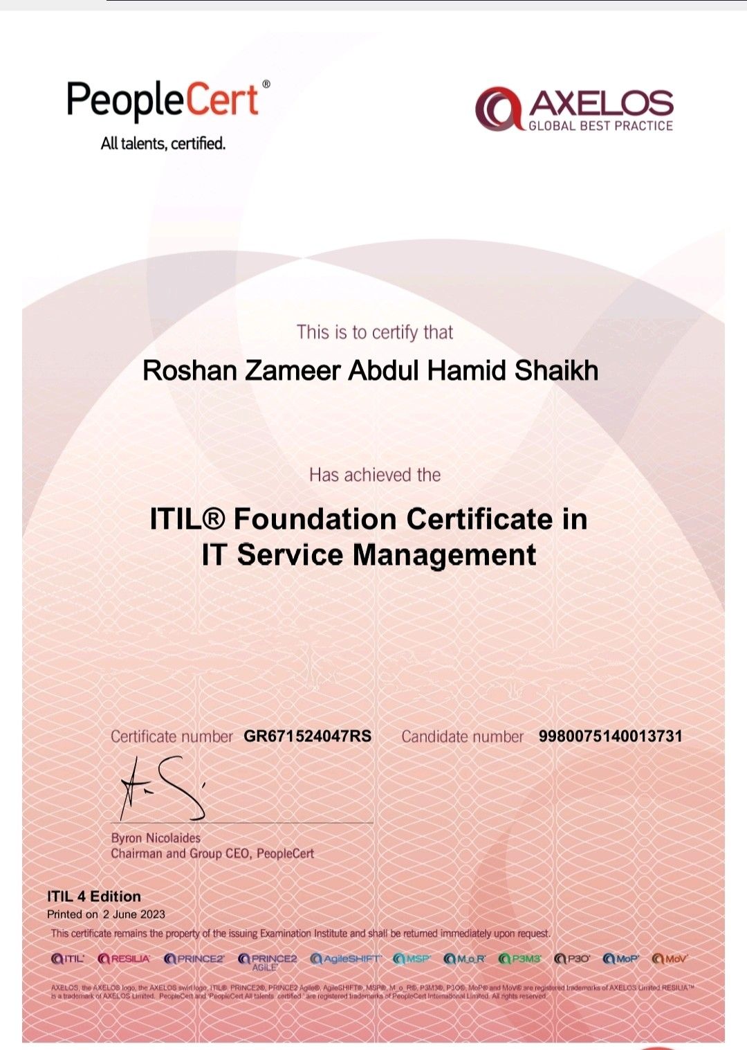 Roshan Zameer Shaikh on LinkedIn: I’m happy to share that I’ve obtained ... Roshan Zameer Shaikh on LinkedIn: I’m happy to share that I’ve obtained ...