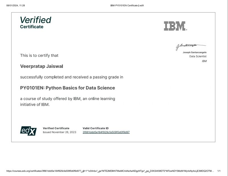Veerpratap Jaiswal on LinkedIn: #python #datascience Veerpratap Jaiswal on LinkedIn: #python #datascience