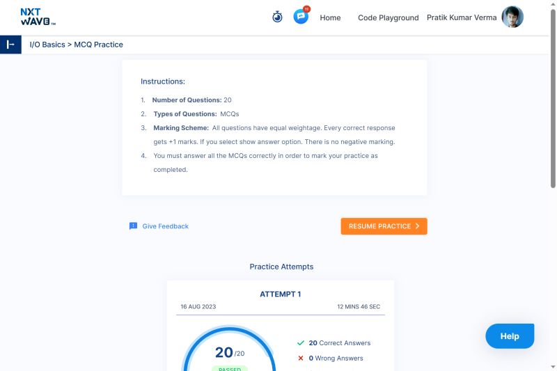 Pratik Verma on LinkedIn: #ccbp #nxtwave #nxtwaveccbp #day17 ... Pratik Verma on LinkedIn: #ccbp #nxtwave #nxtwaveccbp #day17 ...