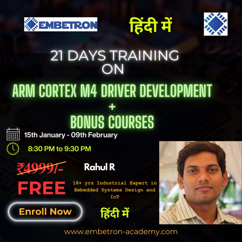 Embetron Academy on LinkedIn: #embeddedsystems #embeddedprogramming # ... Embetron Academy on LinkedIn: #embeddedsystems #embeddedprogramming # ...