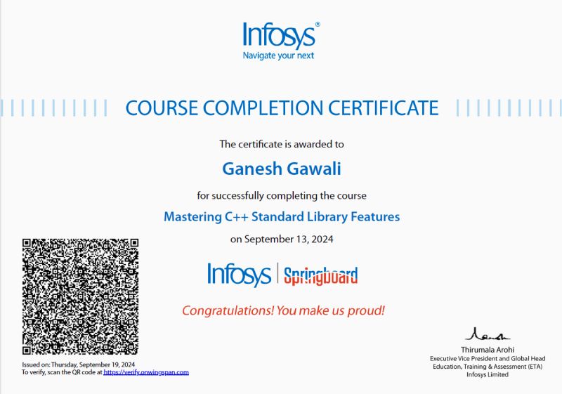 Ganesh Gawali on LinkedIn: #cplusplus #stl #learning #careergrowth # ... Ganesh Gawali on LinkedIn: #cplusplus #stl #learning #careergrowth # ...