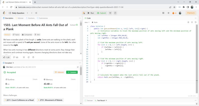 #day35 #coding #leetcode #letusrock #vitbhopallions #vitbhopal… | Shiv Karn #day35 #coding #leetcode #letusrock #vitbhopallions #vitbhopal… | Shiv Karn