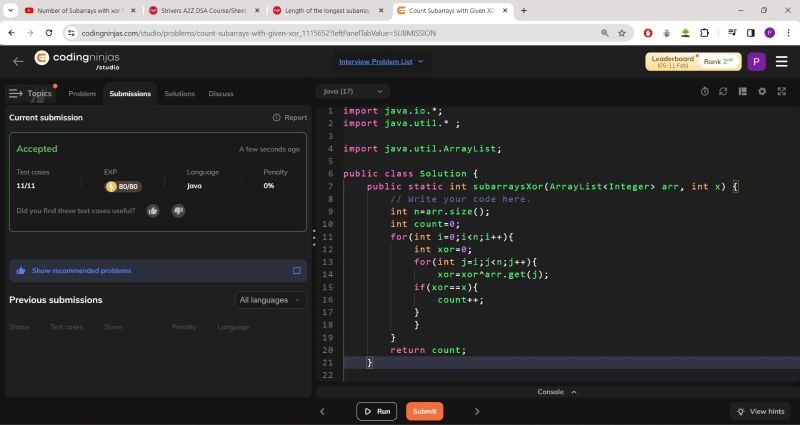 Prerna More on LinkedIn: #day29 #100daysofcode #dsa #java #arrays # ... Prerna More on LinkedIn: #day29 #100daysofcode #dsa #java #arrays # ...