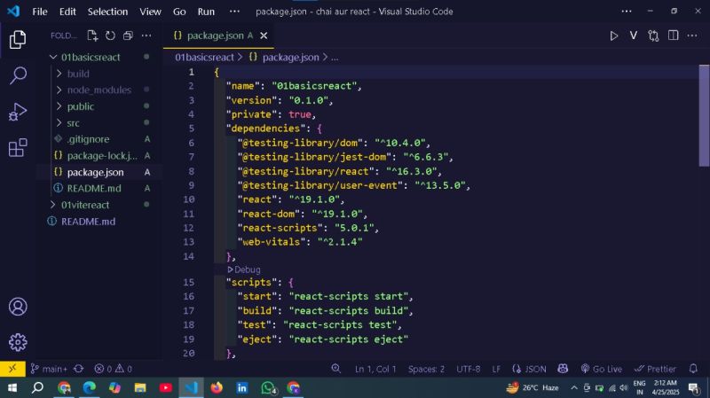 #reactjs #chaiaurcode #webdevelopment #learningjourney #100daysofcode ... #reactjs #chaiaurcode #webdevelopment #learningjourney #100daysofcode ...
