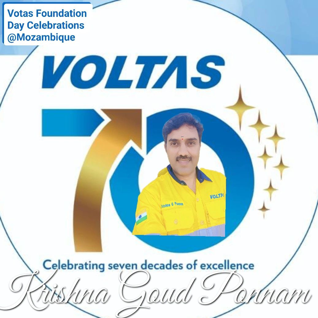 Krishna Goud Ponnam on LinkedIn: #volkartbrothers #tatasons #voltas ... Krishna Goud Ponnam on LinkedIn: #volkartbrothers #tatasons #voltas ...