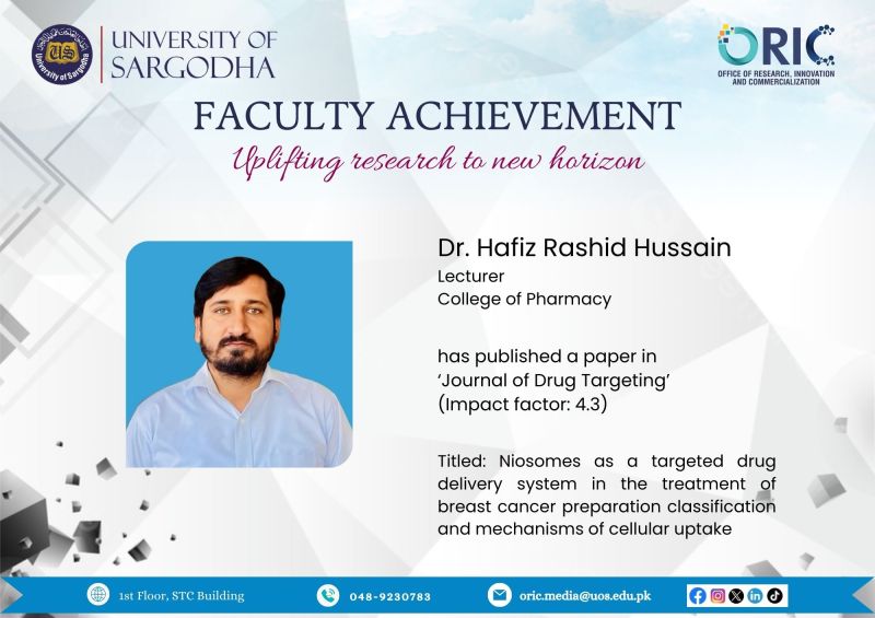 #uosoric #facultyachievement #researchinnovation #facultyofpharmacy ... #uosoric #facultyachievement #researchinnovation #facultyofpharmacy ...
