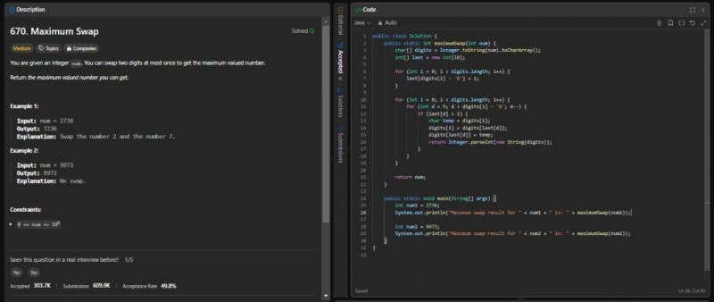 Riya Chaubey on LinkedIn: #100daysofcode #leetcode #codingchallenge ... Riya Chaubey on LinkedIn: #100daysofcode #leetcode #codingchallenge ...