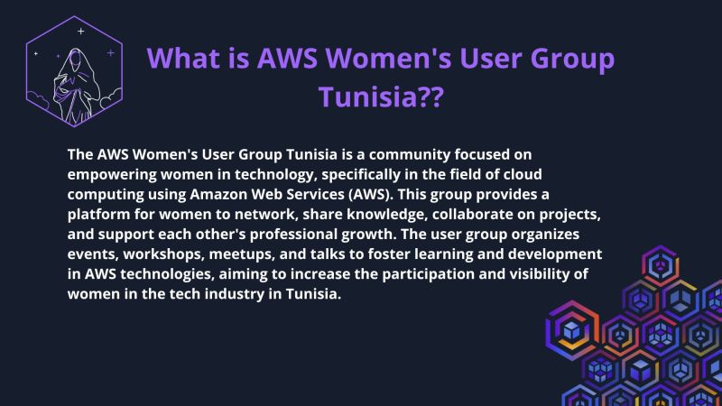 AWS Women's User Group Tunisia on LinkedIn: #aws #womenintech # ... AWS Women's User Group Tunisia on LinkedIn: #aws #womenintech # ...