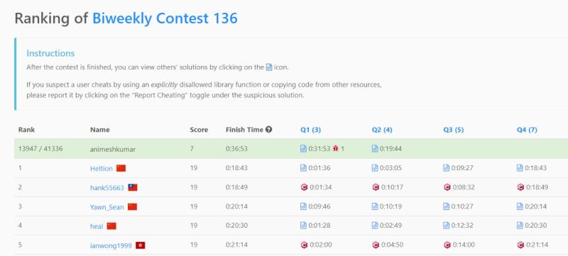 Animesh Kumar on LinkedIn: #leetcode #competitiveprogramming #cp #coding Animesh Kumar on LinkedIn: #leetcode #competitiveprogramming #cp #coding