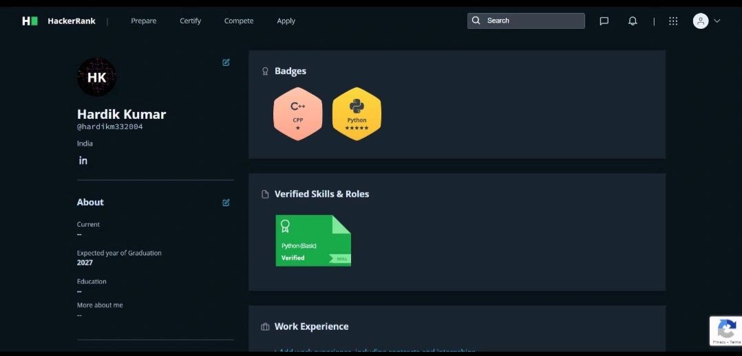Hardik Kumar on LinkedIn: #python #hackerrank #codingjourney ... Hardik Kumar on LinkedIn: #python #hackerrank #codingjourney ...