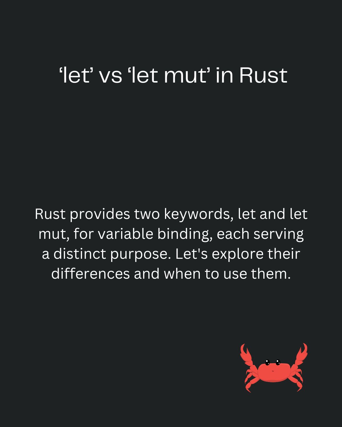 Abdullah Ahmad on LinkedIn: #rustlang #programming #rustprogramming # ... Abdullah Ahmad on LinkedIn: #rustlang #programming #rustprogramming # ...