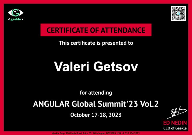Valeri Getsov on LinkedIn: #angular #angulardeveloper #ionic # ... Valeri Getsov on LinkedIn: #angular #angulardeveloper #ionic # ...