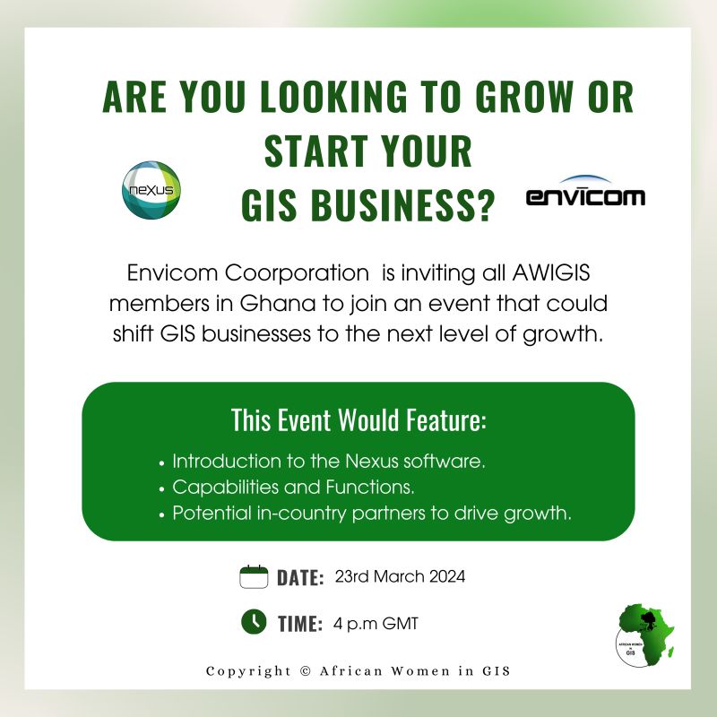 African Women in GIS on LinkedIn: #africanwomeningis #gis #geobusiness ... African Women in GIS on LinkedIn: #africanwomeningis #gis #geobusiness ...