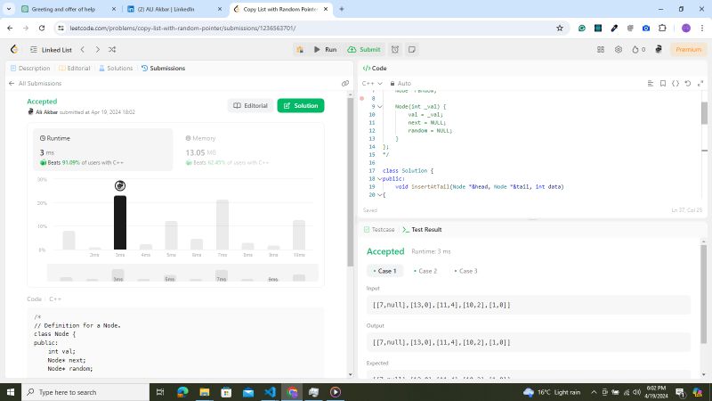 ALI Akbar on LinkedIn: #datastructures #algorithms #coding #leetcode # ... ALI Akbar on LinkedIn: #datastructures #algorithms #coding #leetcode # ...