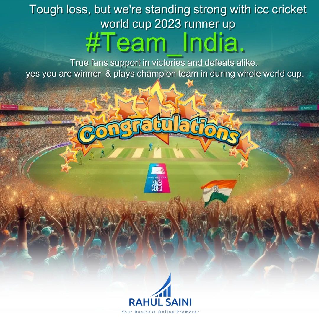 Rahul Saini on LinkedIn: #world_cup_23 #team_india #runner_up # ... Rahul Saini on LinkedIn: #world_cup_23 #team_india #runner_up # ...