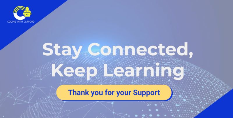 As the year draws to a close, we at Coding With Clifford wish to ... As the year draws to a close, we at Coding With Clifford wish to ...