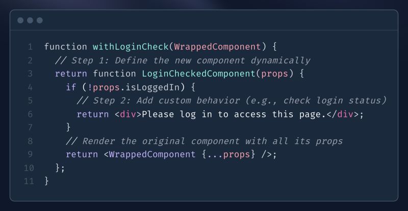 Marwa Jawad on LinkedIn: What is an HOC in React? An HOC is a function ... Marwa Jawad on LinkedIn: What is an HOC in React? An HOC is a function ...
