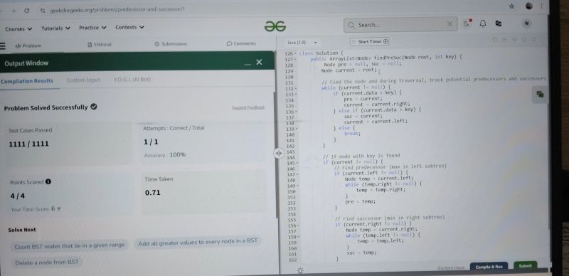 #dsa #java #geeksforgeeks #100daysofcode #learningeveryday | Shreya Nigam #dsa #java #geeksforgeeks #100daysofcode #learningeveryday | Shreya Nigam