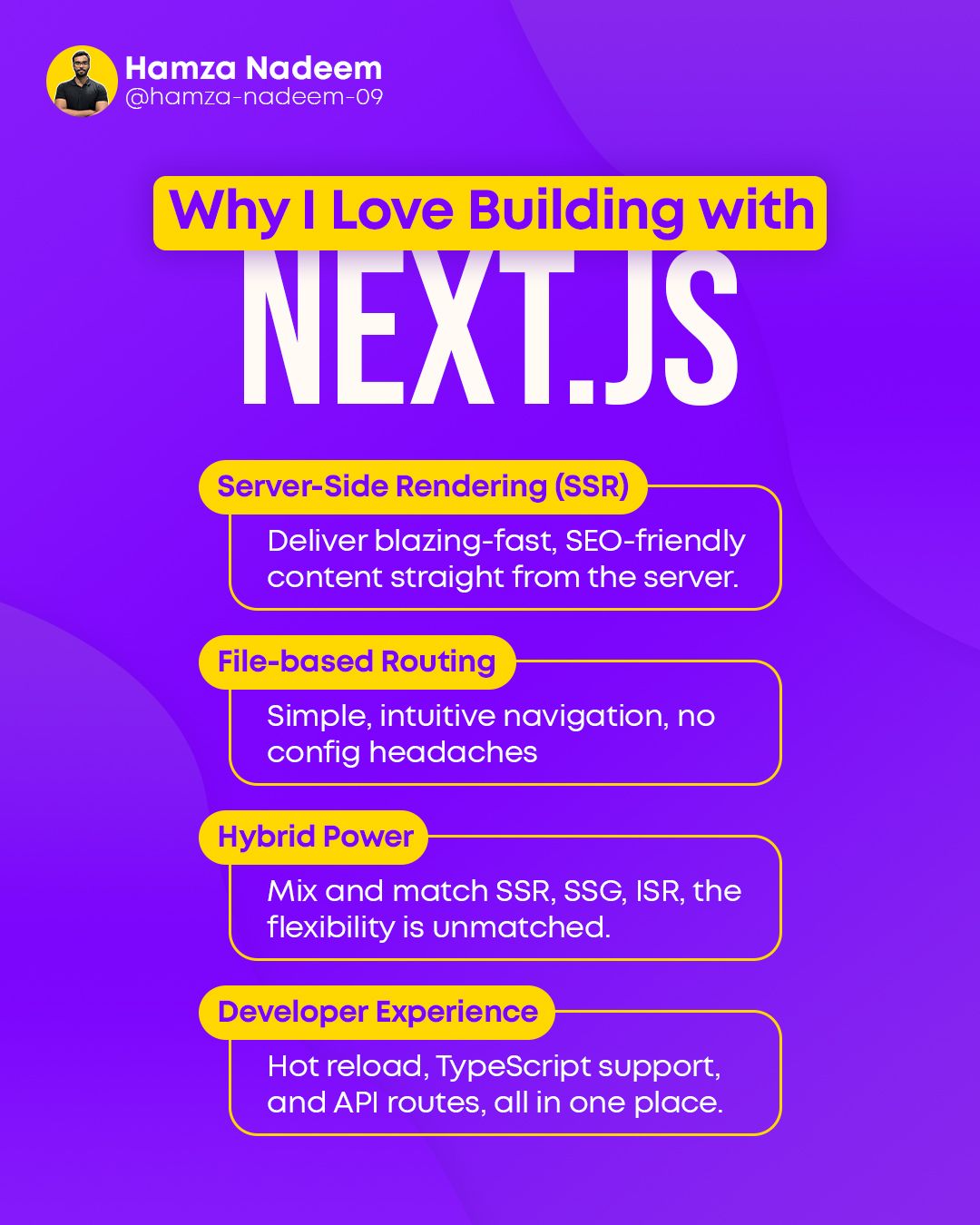 #nextjs #webdevelopment #javascript #react #frontend #ssr #fullstack ... #nextjs #webdevelopment #javascript #react #frontend #ssr #fullstack ...