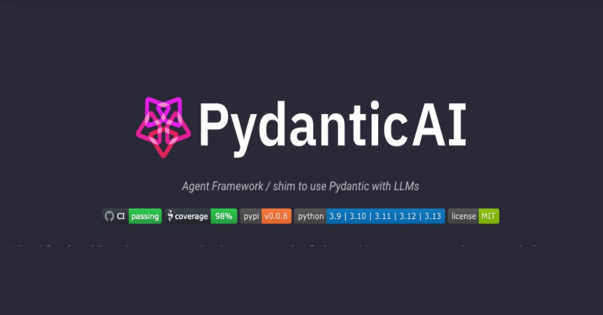 SuperDataScience on LinkedIn: #pydanticai #python #ai #llm # ... SuperDataScience on LinkedIn: #pydanticai #python #ai #llm # ...