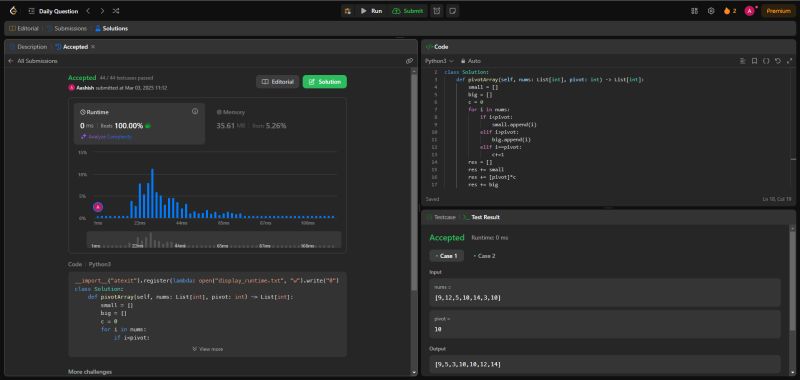Aashish Pandey on LinkedIn: #ndaysofchallenge #coding #leetcode # ... Aashish Pandey on LinkedIn: #ndaysofchallenge #coding #leetcode # ...