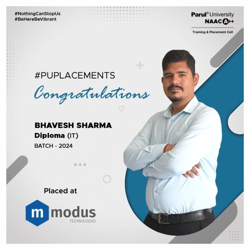 Absolutely thrilled to share the fantastic news🧑‍💻💥 Bhavesh Sharma, a ... Absolutely thrilled to share the fantastic news🧑‍💻💥 Bhavesh Sharma, a ...