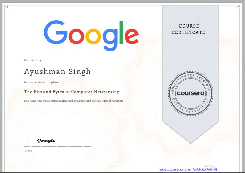 Completed Google's Completed Google's