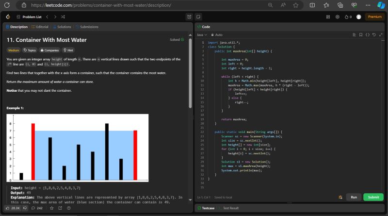 Mayur Uparikar on LinkedIn: #leetcode #algorithm #problemsolving # ... Mayur Uparikar on LinkedIn: #leetcode #algorithm #problemsolving # ...