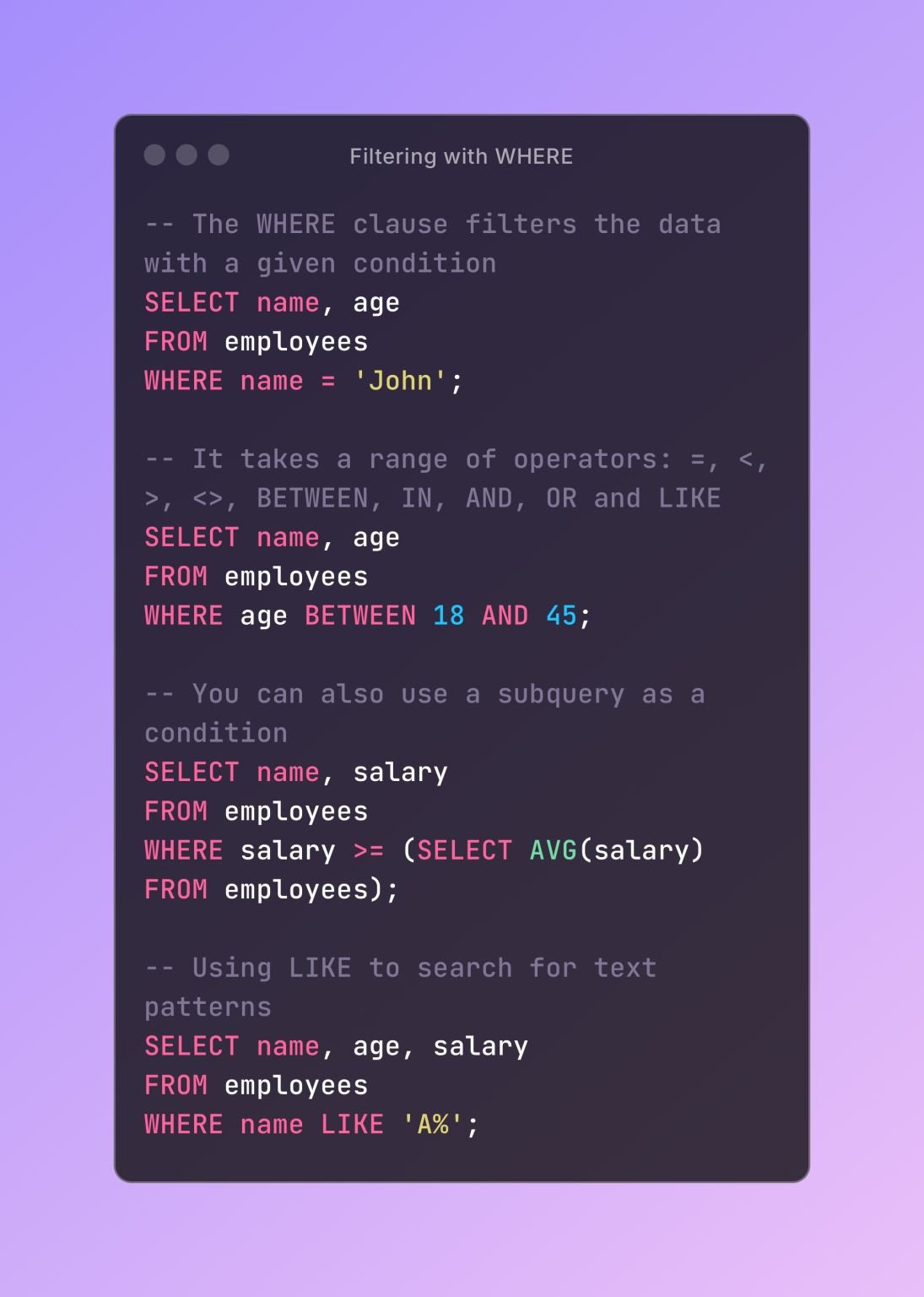#sql #dataanalytics #learnsql #datascience #sqlforbeginners #techskills ... #sql #dataanalytics #learnsql #datascience #sqlforbeginners #techskills ...