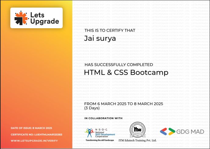 I HAVE COMPLETED THE HTML AND CSS, NOW I'AM READY TO DO INTERNSHIP IN ... I HAVE COMPLETED THE HTML AND CSS, NOW I'AM READY TO DO INTERNSHIP IN ...