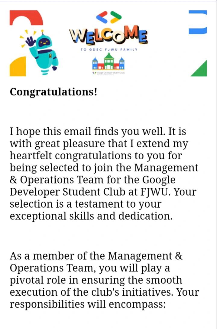 Laiba Shahid on LinkedIn: #colead #gdsc Laiba Shahid on LinkedIn: #colead #gdsc