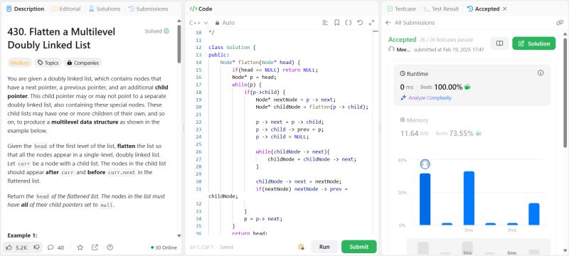 #100daysofcode #leetcode #linkedlist #datastructures #codingchallenge ... #100daysofcode #leetcode #linkedlist #datastructures #codingchallenge ...