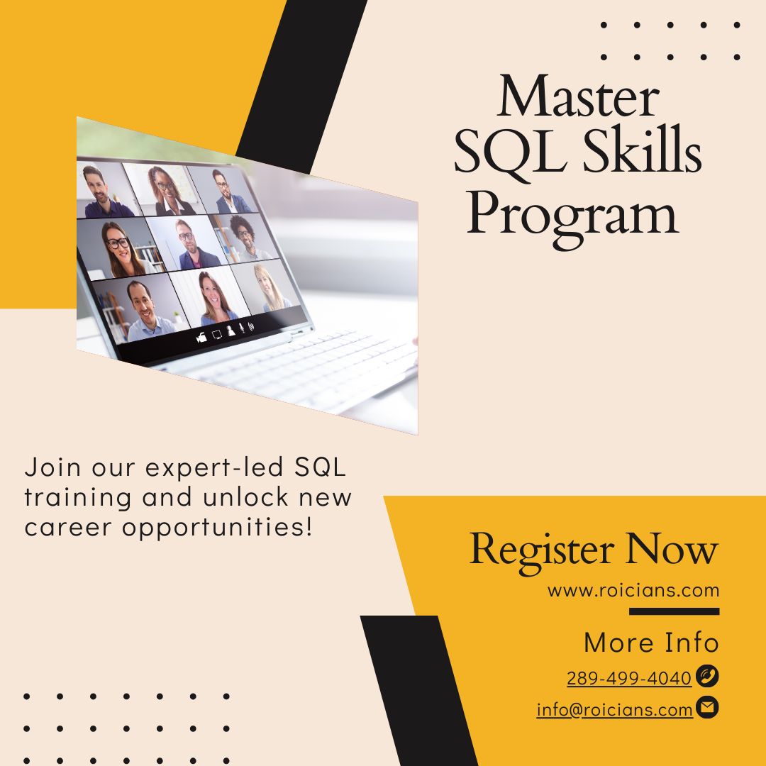 Roicians on LinkedIn: #sqltraining #sqlcourse #learnsql # ... Roicians on LinkedIn: #sqltraining #sqlcourse #learnsql # ...