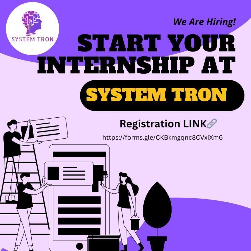 Ravi kant garg on LinkedIn: #internship #systemtron #internship2023 # ... Ravi kant garg on LinkedIn: #internship #systemtron #internship2023 # ...