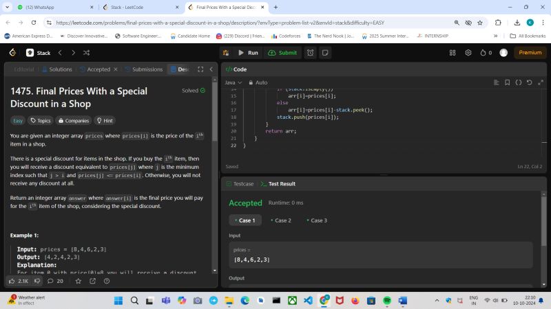 Komal Siddharth on LinkedIn: #day31 #100daysofcode #dsa #problemsolving ... Komal Siddharth on LinkedIn: #day31 #100daysofcode #dsa #problemsolving ...