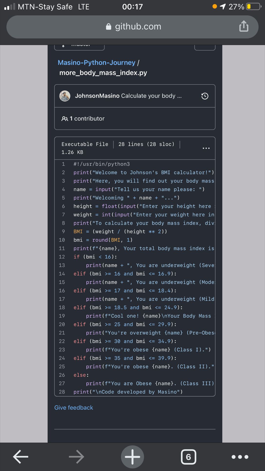 Johnson Ugwuanyi on LinkedIn: #100daysofcoding #github # ... Johnson Ugwuanyi on LinkedIn: #100daysofcoding #github # ...