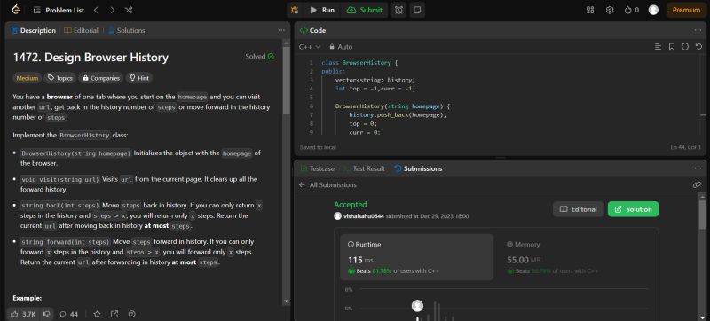Day 68 of LeetCode Challenge: Data Structures and Algorithms | Vishal ... Day 68 of LeetCode Challenge: Data Structures and Algorithms | Vishal ...