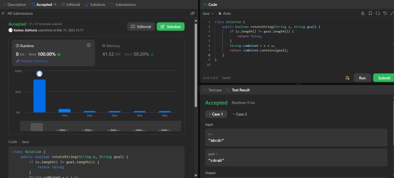 #100daysofcode #100daysofcode #leetcode #stringmanipulation… | Keshav ... #100daysofcode #100daysofcode #leetcode #stringmanipulation… | Keshav ...