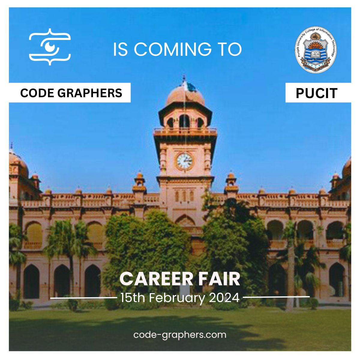 Code Graphers on LinkedIn: #pucitlahorejobfair #codegraphers #careers # ... Code Graphers on LinkedIn: #pucitlahorejobfair #codegraphers #careers # ...