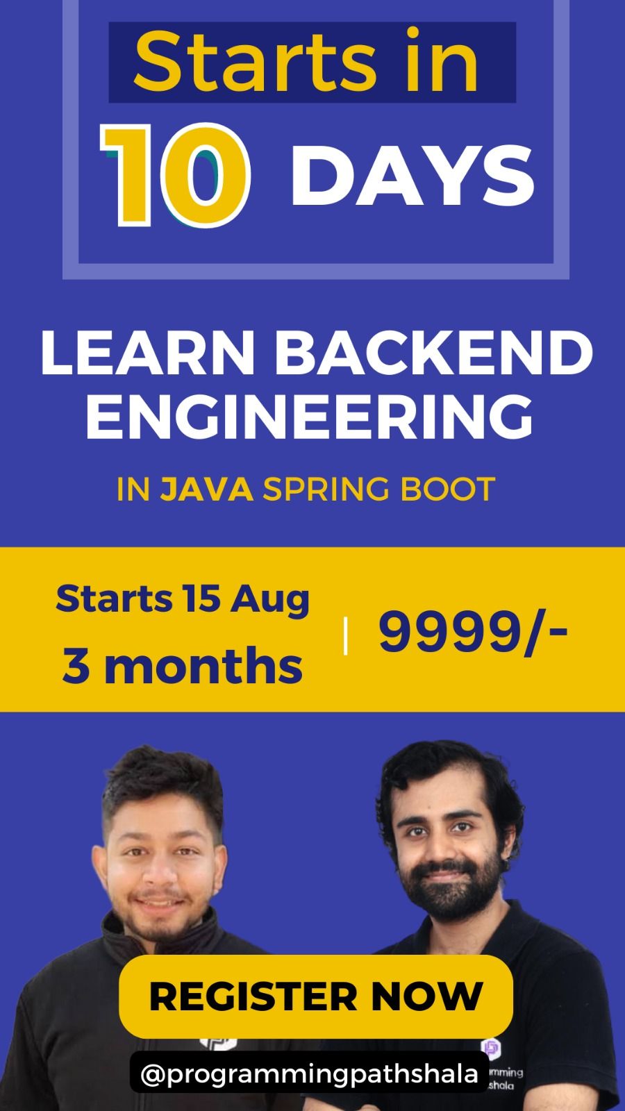 Programming Pathshala on LinkedIn: #java #backenddeveloper Programming Pathshala on LinkedIn: #java #backenddeveloper