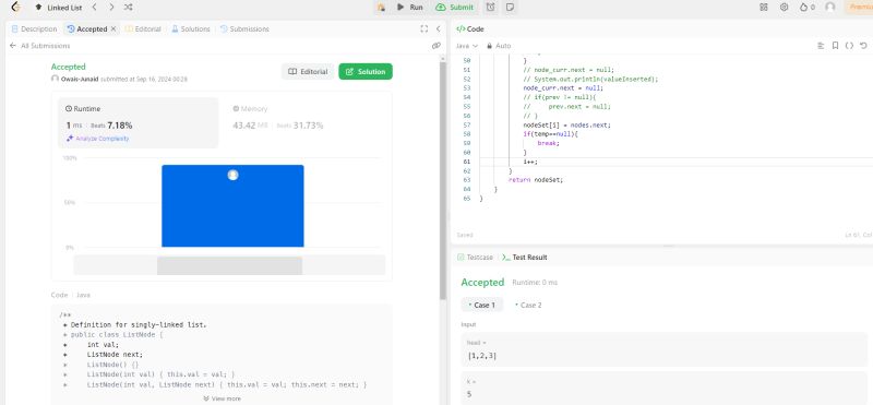 Beat 7.29 users with LeetCode challenge | Owais Muhammad Junaid posted ... Beat 7.29 users with LeetCode challenge | Owais Muhammad Junaid posted ...