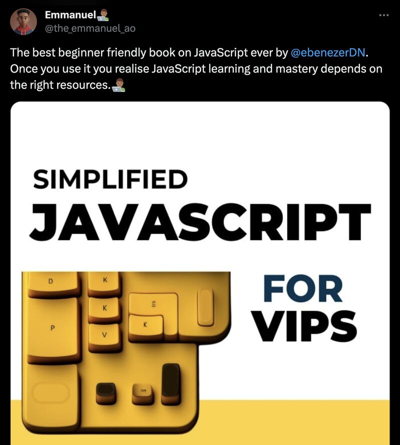 #javascript #webdevelopment #programming | Ebenezer Don #javascript #webdevelopment #programming | Ebenezer Don