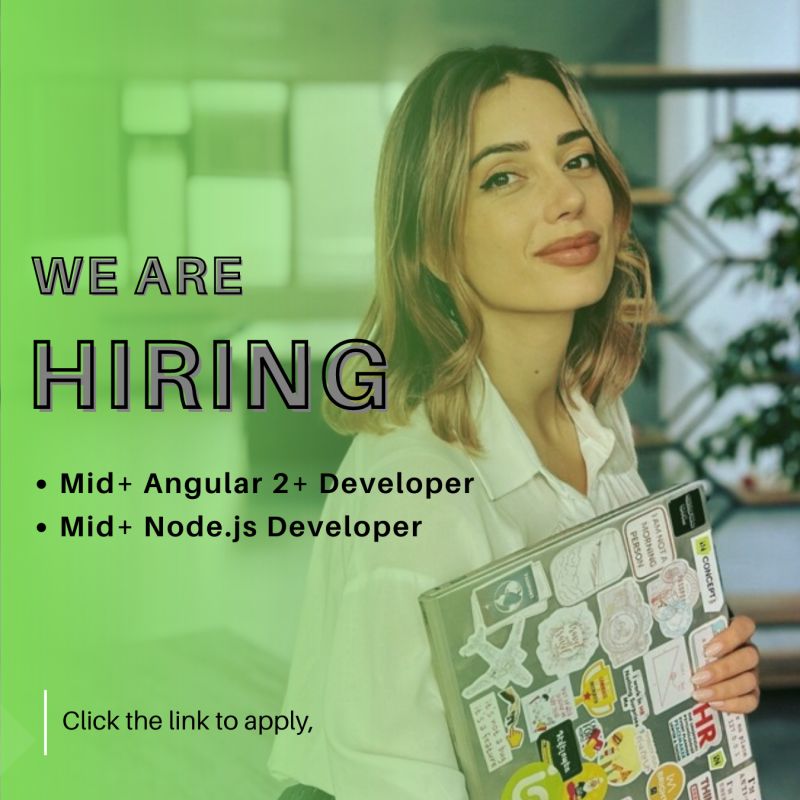 Svetlana Hovhannisyan on LinkedIn: #hiringalerts #nodejs #angular #hiring Svetlana Hovhannisyan on LinkedIn: #hiringalerts #nodejs #angular #hiring