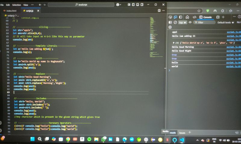 #day13 #javascript #webdevelopment #learning #coding #frontlinesedutech ... #day13 #javascript #webdevelopment #learning #coding #frontlinesedutech ...