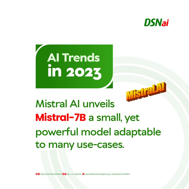 DSNai - Data Science Nigeria on LinkedIn: Introducing Mistral AI's ... DSNai - Data Science Nigeria on LinkedIn: Introducing Mistral AI's ...