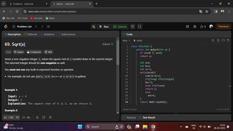 #100daysofcodingchallenge #leetcodechallenge #coding | Arpit Solanki #100daysofcodingchallenge #leetcodechallenge #coding | Arpit Solanki