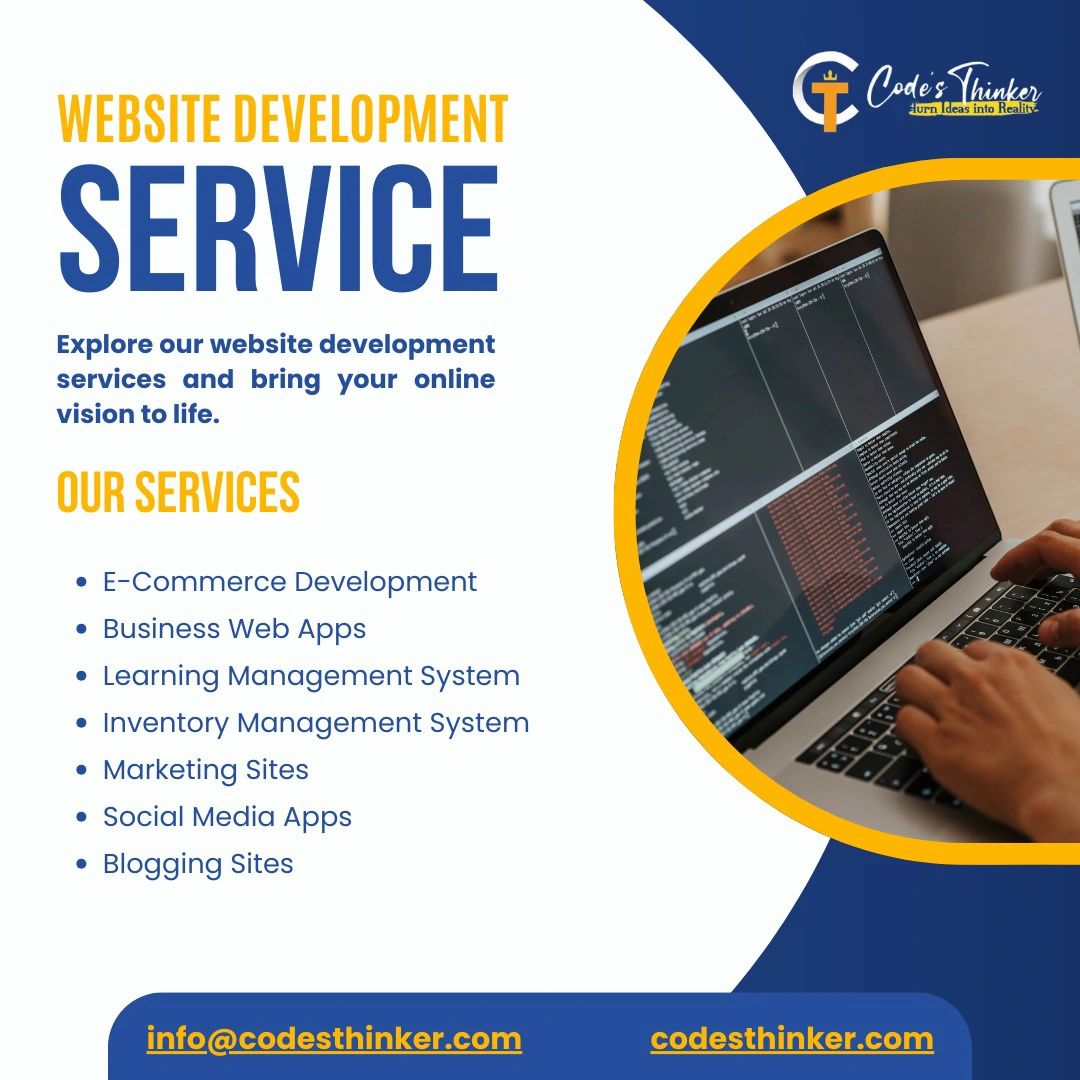 Codes Thinker on LinkedIn: #website #webdevelopment #webseries # ... Codes Thinker on LinkedIn: #website #webdevelopment #webseries # ...