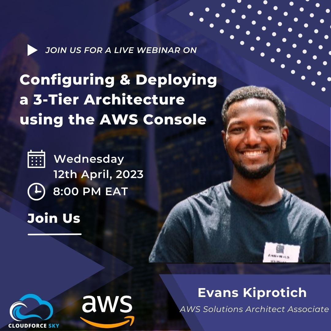 Happening this coming Wednesday at CloudForce SKY, our very own Evans ... Happening this coming Wednesday at CloudForce SKY, our very own Evans ...