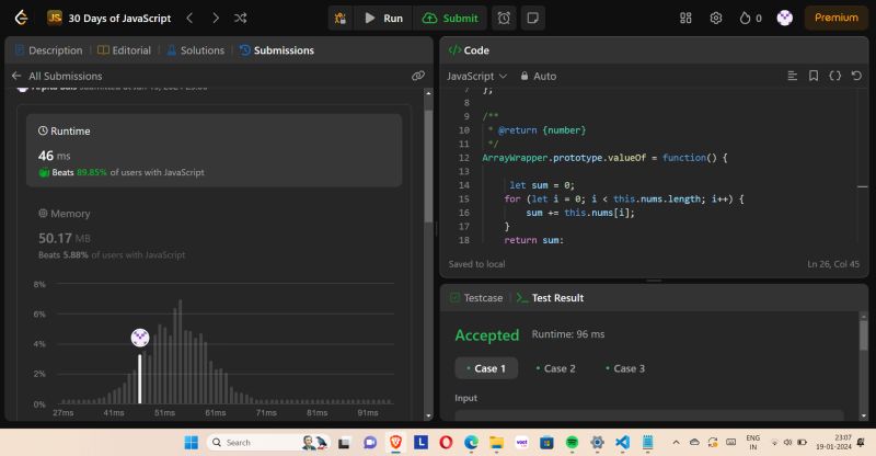 Arpita Bais on LinkedIn: #codejourney #30daysofjs #leetcodechallenge Arpita Bais on LinkedIn: #codejourney #30daysofjs #leetcodechallenge